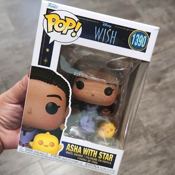 Funko | Other | Funko Pop Disney Wish Asha With Star Vinyl Figure ...
